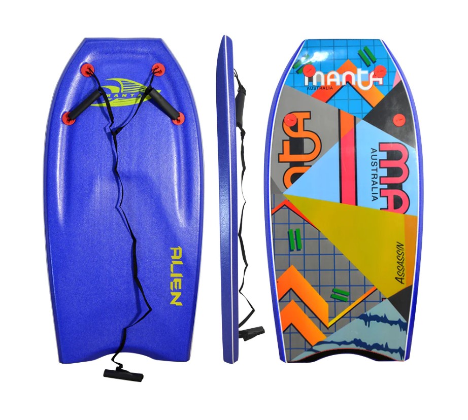 MANTA ALIEN 42" BODYBOARD W/ HANDLES – Blitz Surf Shop